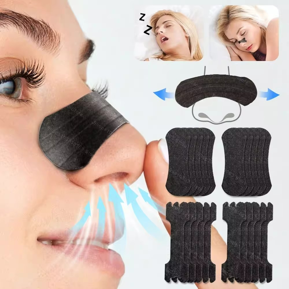 Nose Nasal Strips to Reduce Snoring Anti-Snoring Relieve Congestion ...