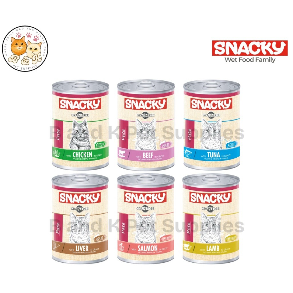 Snacky Pate Cat Wet Food 400g | Shopee Philippines