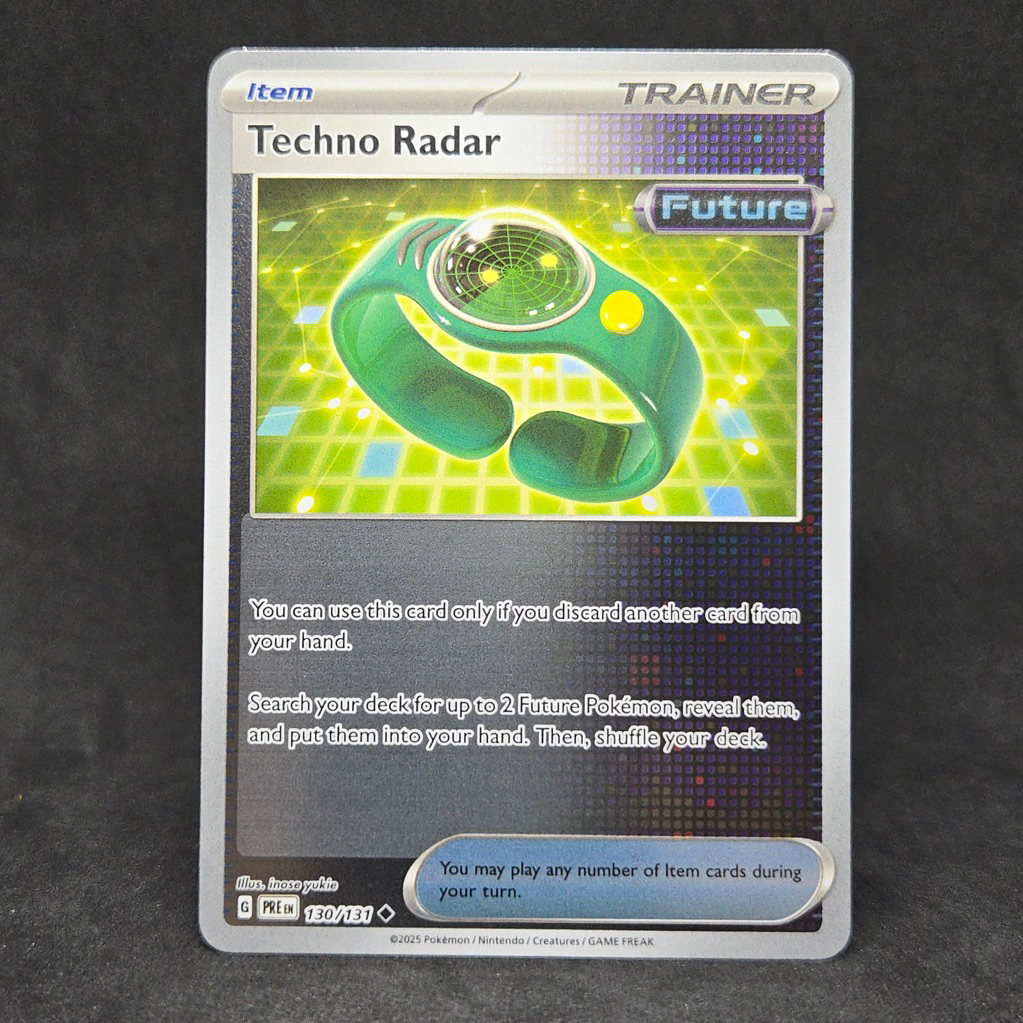 Pokemon TCG Techno Radar 130/131 2025 Scarlet & Violet Prismatic ...