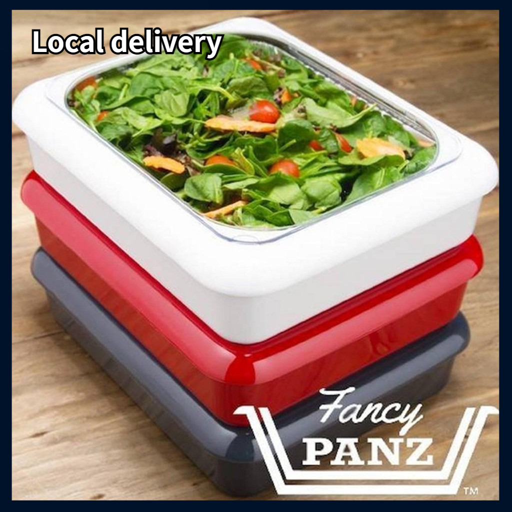 New COD Aluminum Pan Food Serving Tray Convenient to Carry Space Saving ...