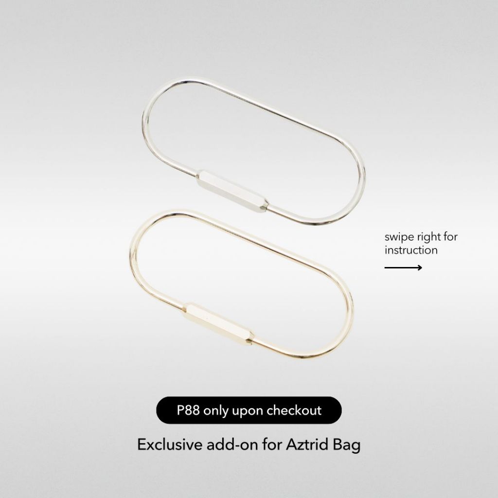 Aztrid Bag Charm Holder (Medium to XL) Non-Tarnish Carabiner | Shopee ...