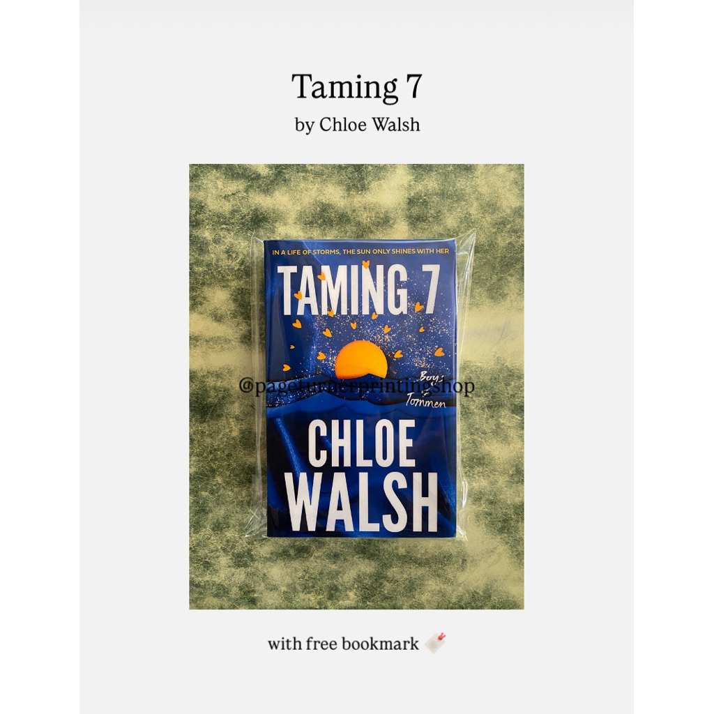Taming 7 by Chloe Walsh (Boys of Tommen Series #5) [Paperback] | Shopee ...