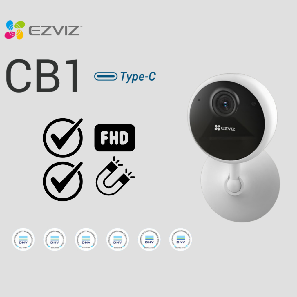 EZVIZ CB1 2MP Wi-Fi Smart Home Battery Camera TYPE-C A Versatile Choice ...