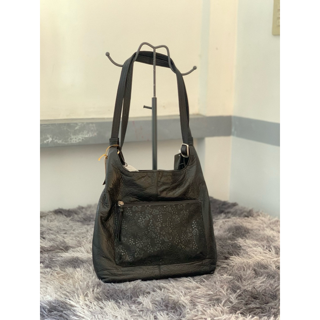 JRA genuine cow leather two way bag | Shopee Philippines