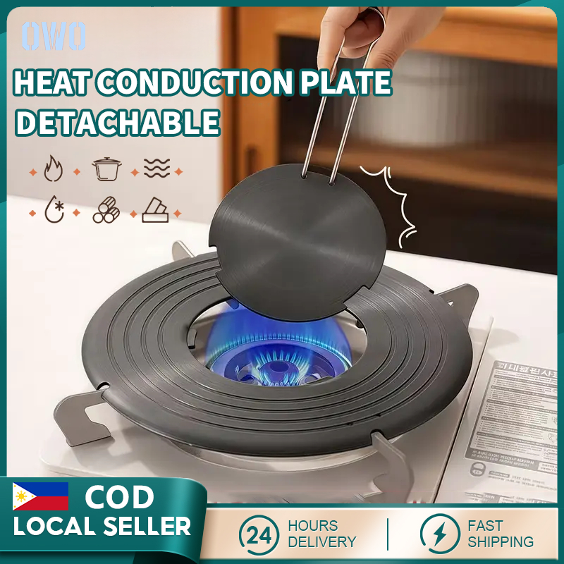 26cm Upgraded Detachable Heat Conduction Plate for Gas Stove Defrost ...