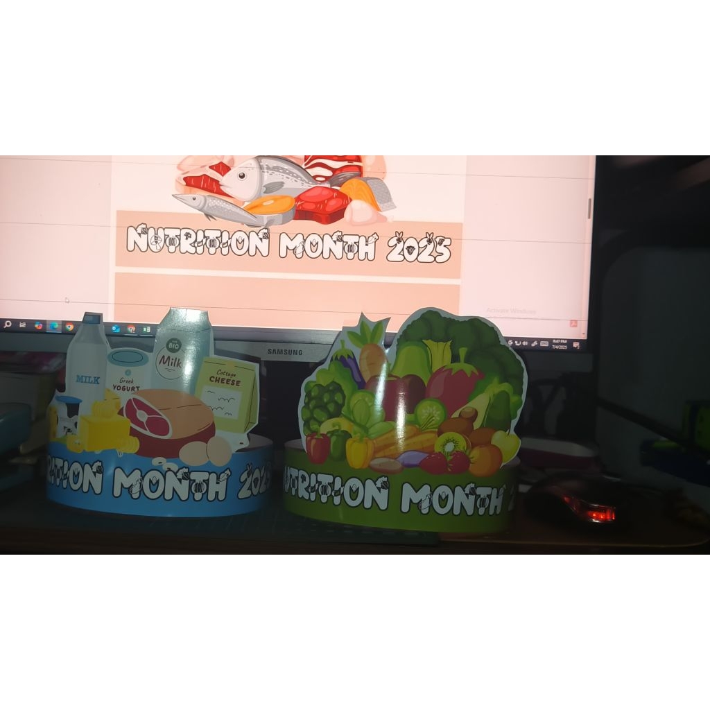 NUTRITION MONTH HEADRESS | Shopee Philippines