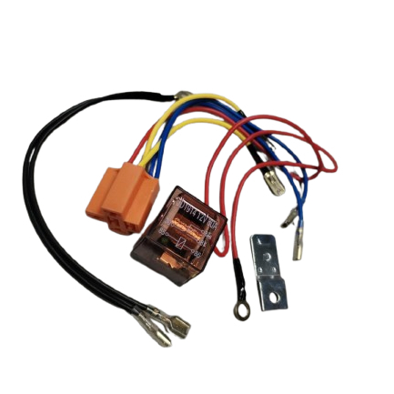 Motorcycle HORN RELAY TRANSPARENT SOCKET AND HARNESS 5pin 12V Universal ...