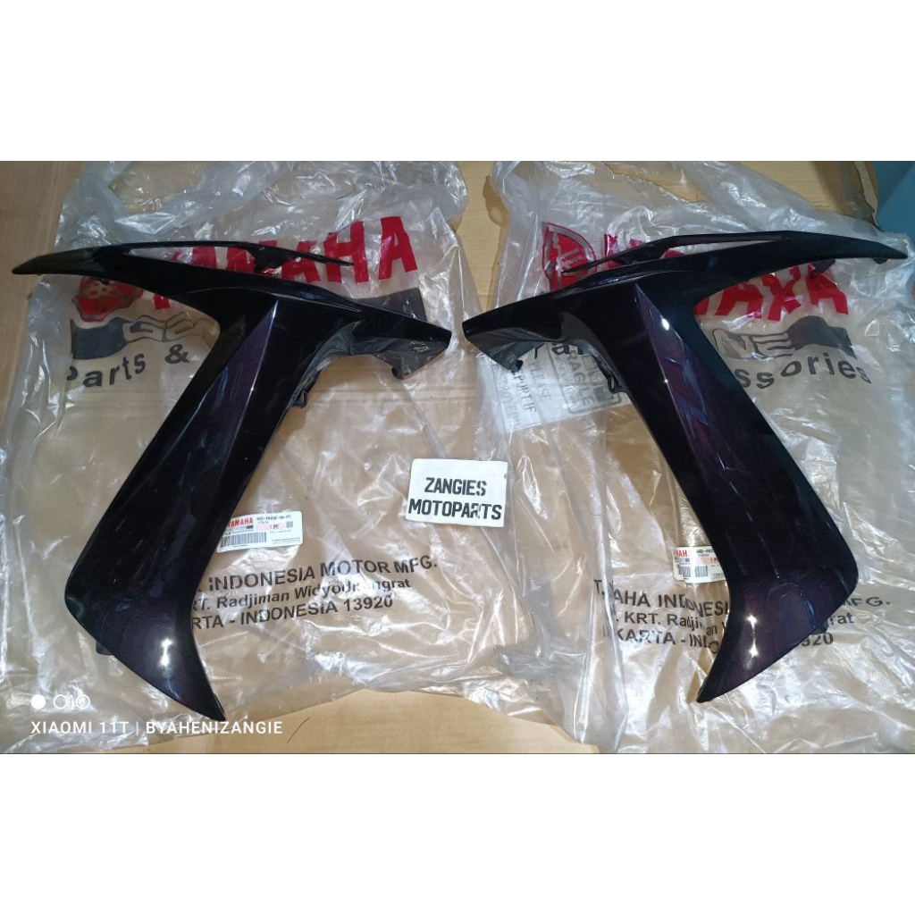 YAMAHA MIO MX 125 CARB TYPE PANEL 1 AND 2 GLOSSY BLACK | Shopee Philippines