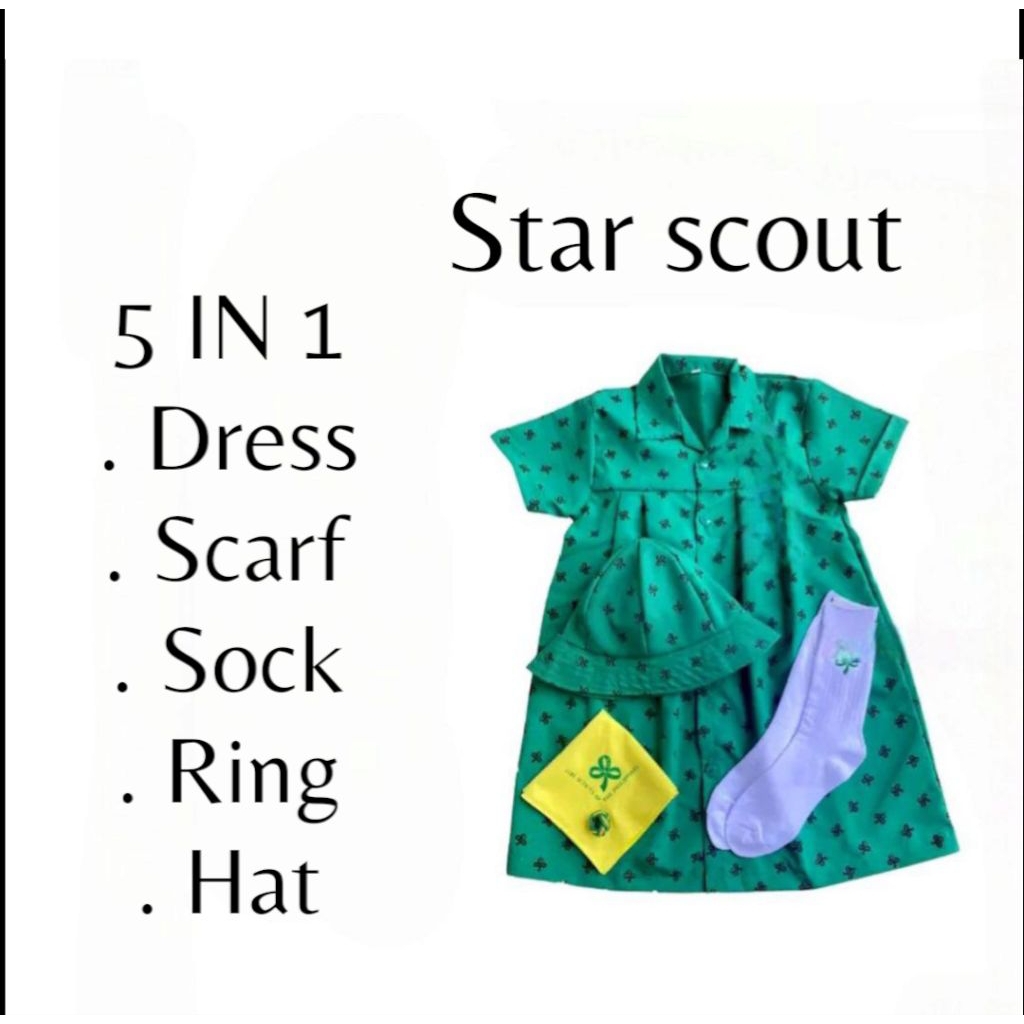 5in1 Star scout uniform available(grade1-3) | Shopee Philippines