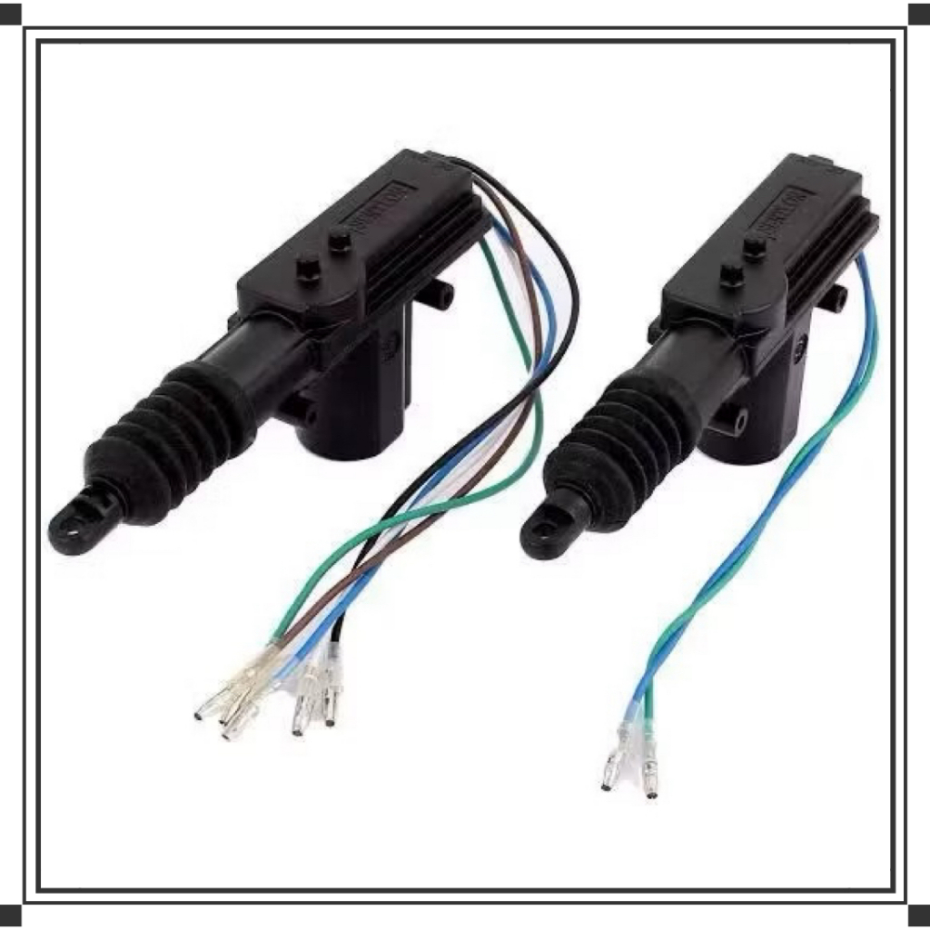 Car Auto DC 12V 2 Wire Power Door Lock Actuator Universal Auto Locking ...