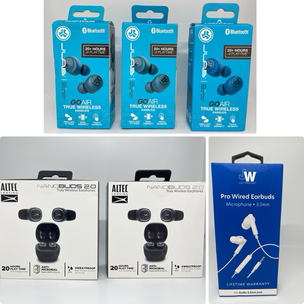 Nanobuds Earbuds Altec Lansing JLab Just Wireless | Shopee Philippines