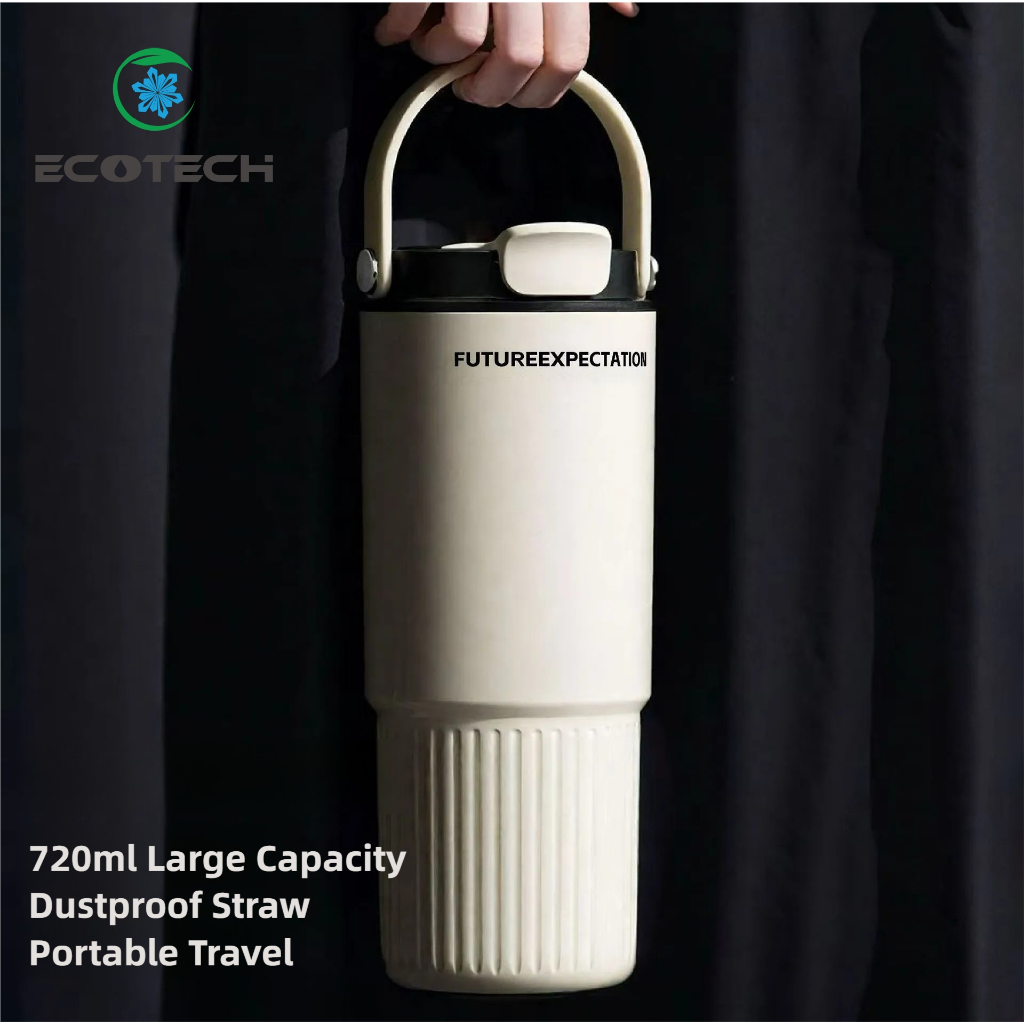 ECOTECH 26oz portable large capacity thermos coffee cup stainless steel ...