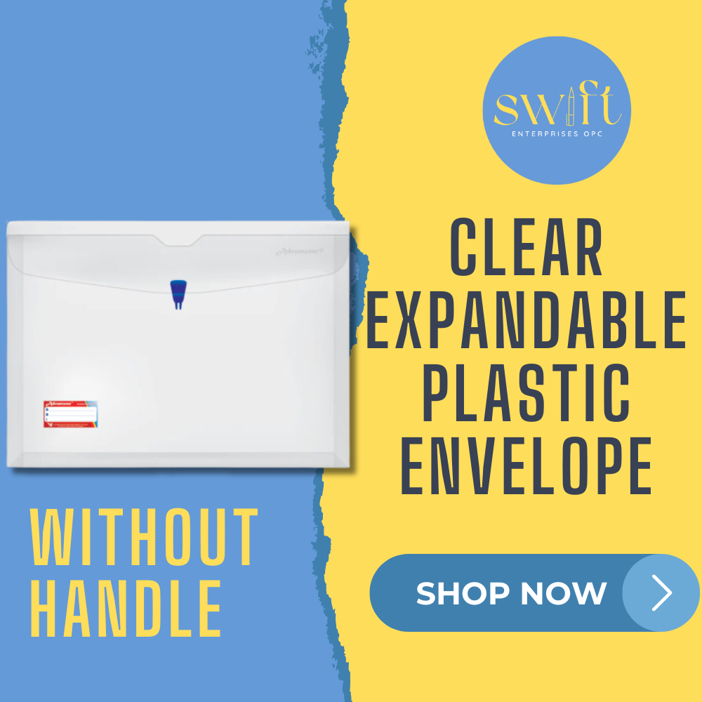 Plastic Expandable Envelope – Clear, No Handle, With Handle, Durable ...