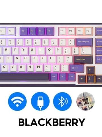 RK Royal Kludge RK S98 98 Key Tri-Mode RGB Wired Bluetooth 2.4G ...