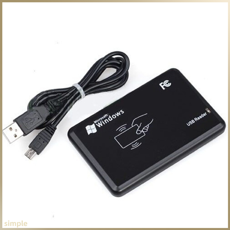 RFID IC ID Card Reader 13.56Mhz 125Khz USB Proximity Sensor Smart ...