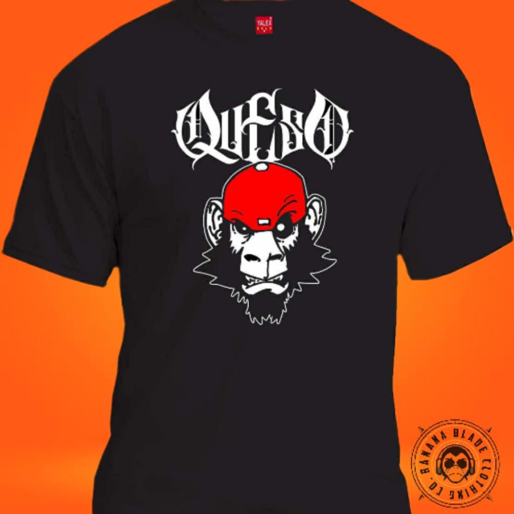 BANANA BLADE CLOTHING "QUESO" OPM BAND RUBBERIZED VINYL PRINT T-SHIRT ...