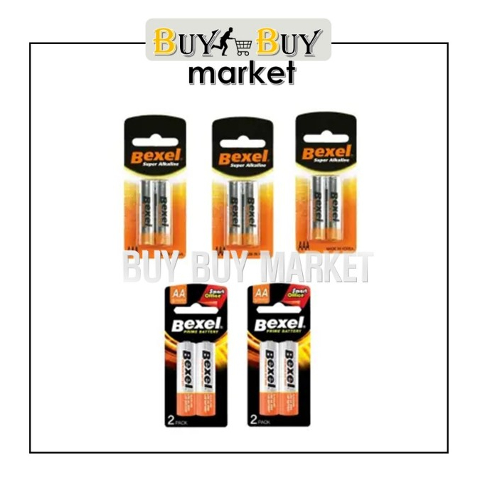 Bexel Prime Battery AA ( 2 Pairs ) OR AAA ( 3 Pairs ) | Shopee Philippines