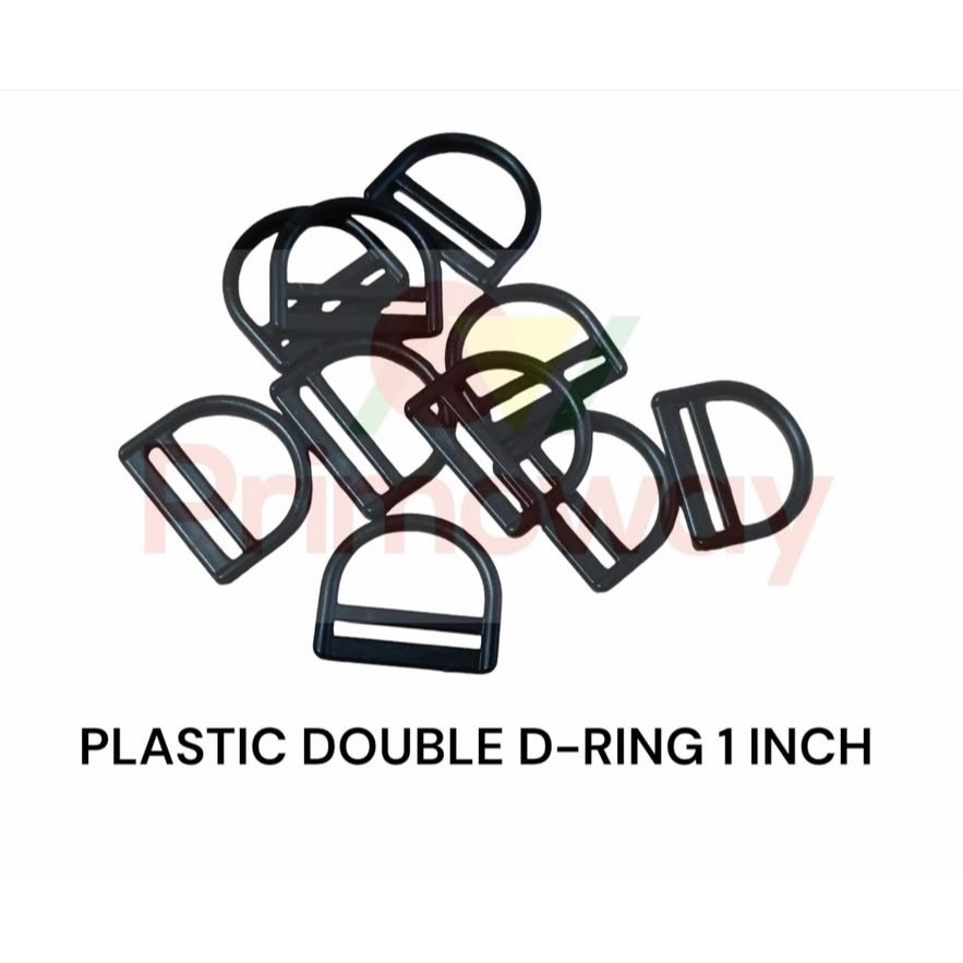 Double D-ring Plastic (100 pcs per pack) 1 INCH | Shopee Philippines