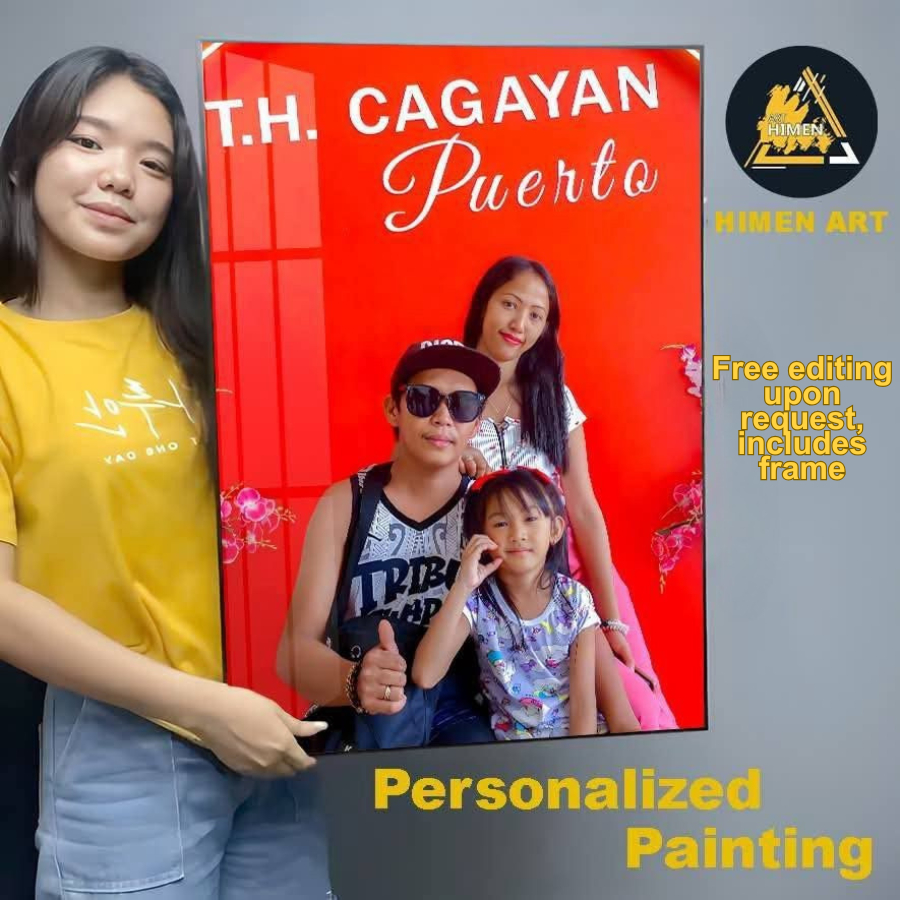 Customized Personalized Picture Frame Painting Wall Decor Made Of ...