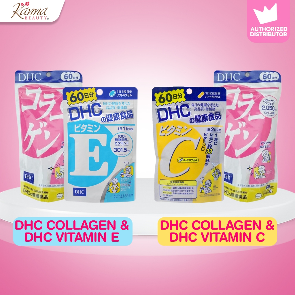 DHC Collagen and Vitamin C 60days Supply Collagen Vitamin C Combo Skin ...