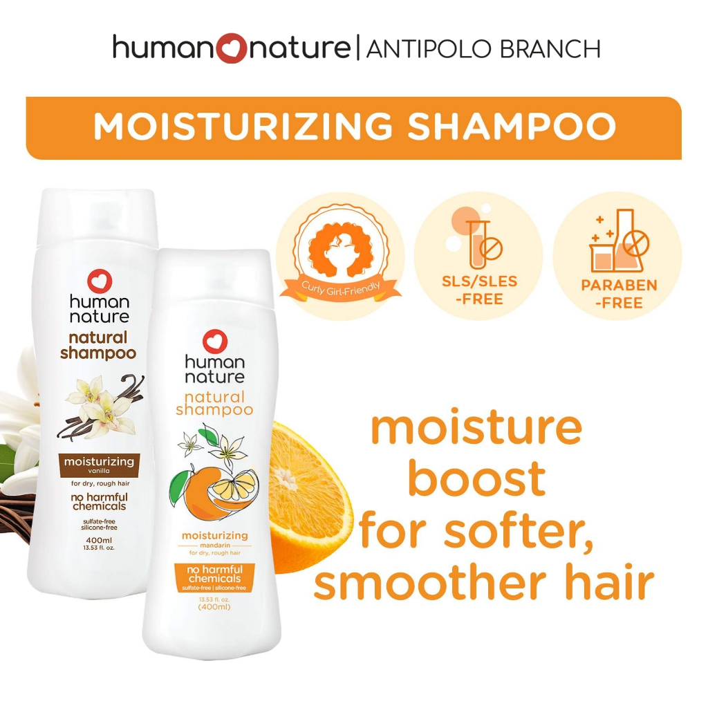 Human Nature Vanilla Moisturizing Shampoo | Shopee Philippines