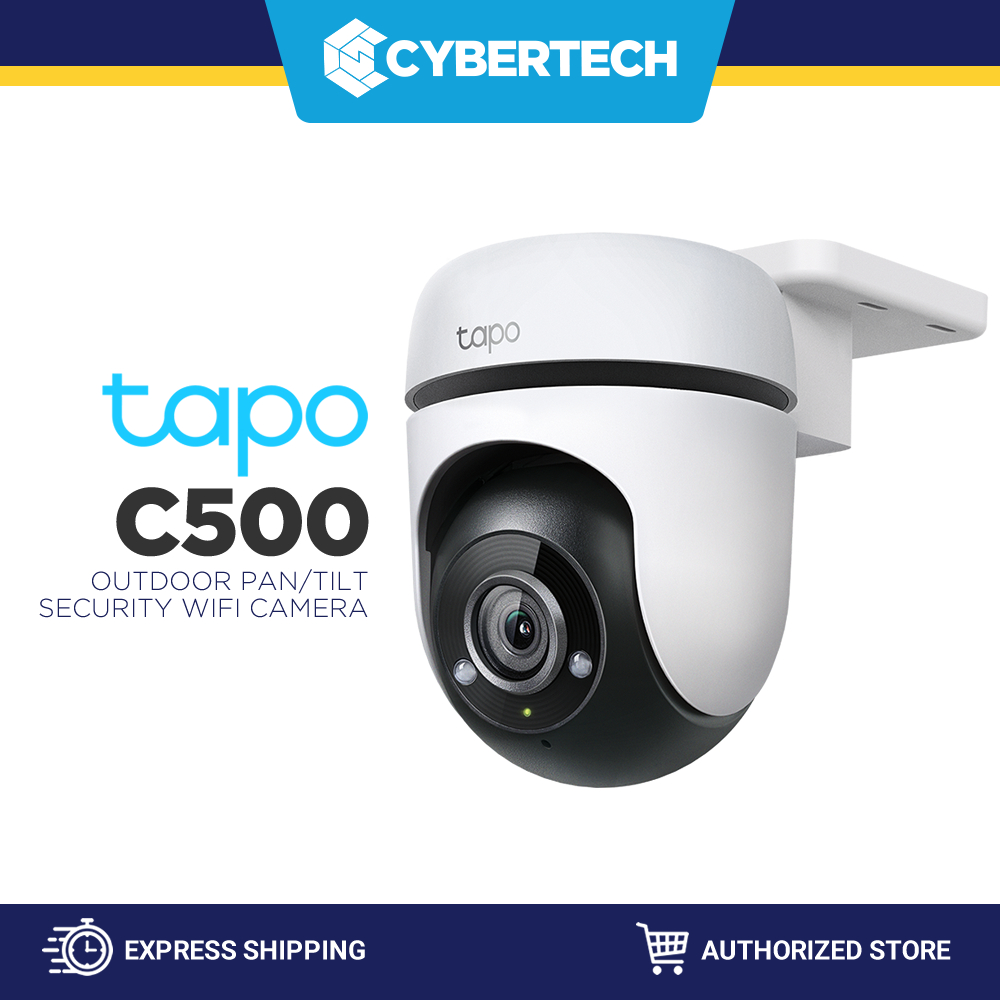 Cybertech TP-Link Tapo C500 Outdoor Pan/Tilt Security WiFi Camera ( SD ...