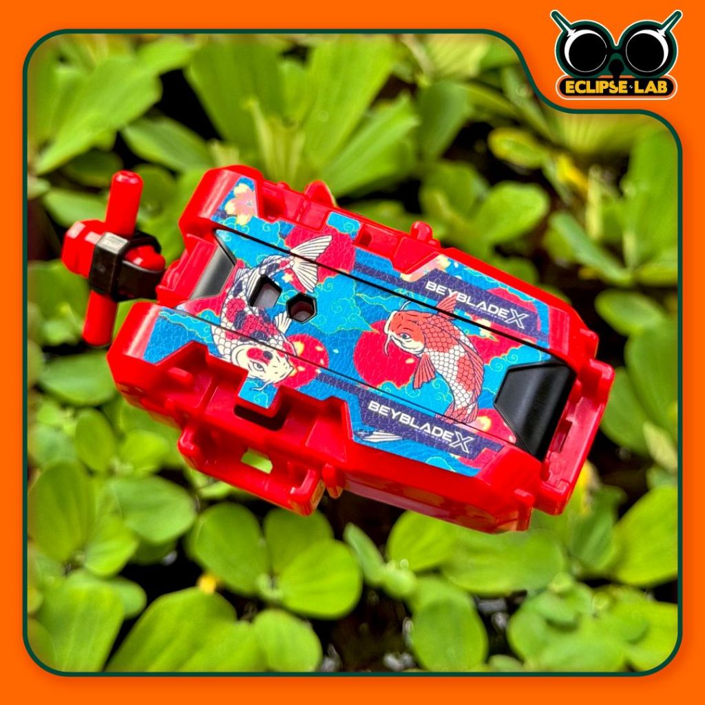 Eclipse Lab Zen Koi Beyblade X Launcher Skins - Right Spin | Shopee ...