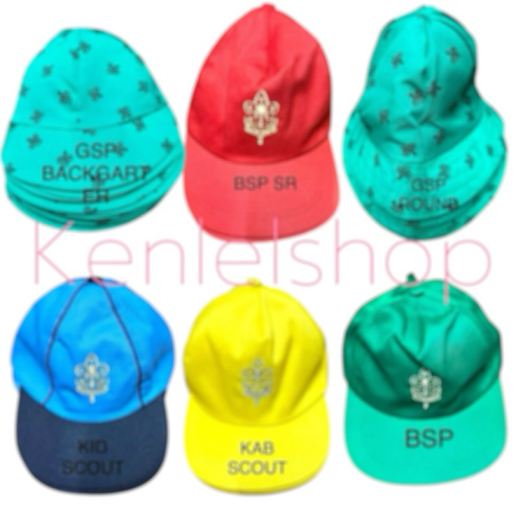 CAP/HAT YELLOW / GREEN/ TUKA / WAWAY PRINTED / RED /BLUE KID/ | Shopee ...