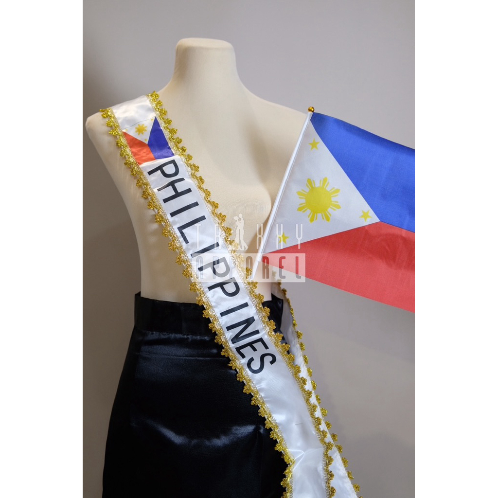 Sash + Flaglets Bundle United Nation (OnHand) Adjustable length can cut ...