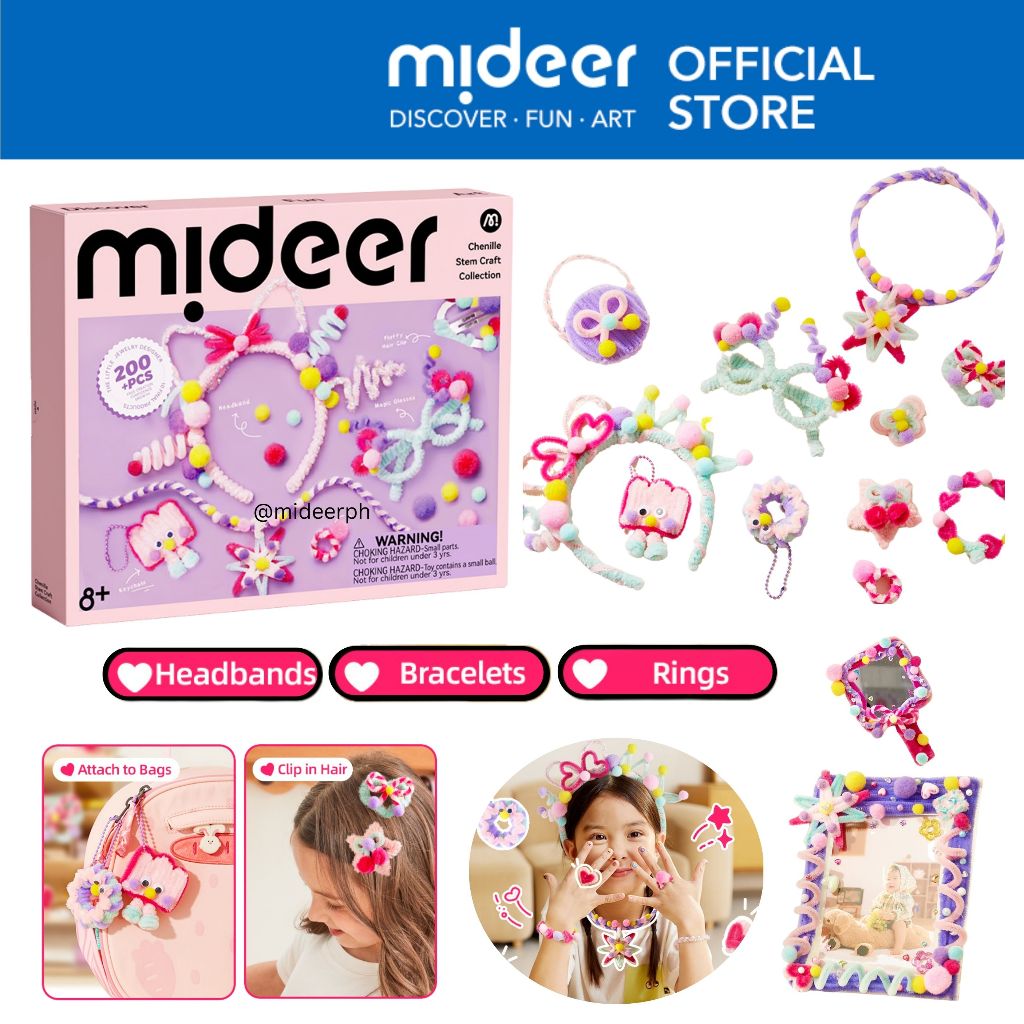 Mideer Chenille Stem Craft by Mideer | Shopee Philippines