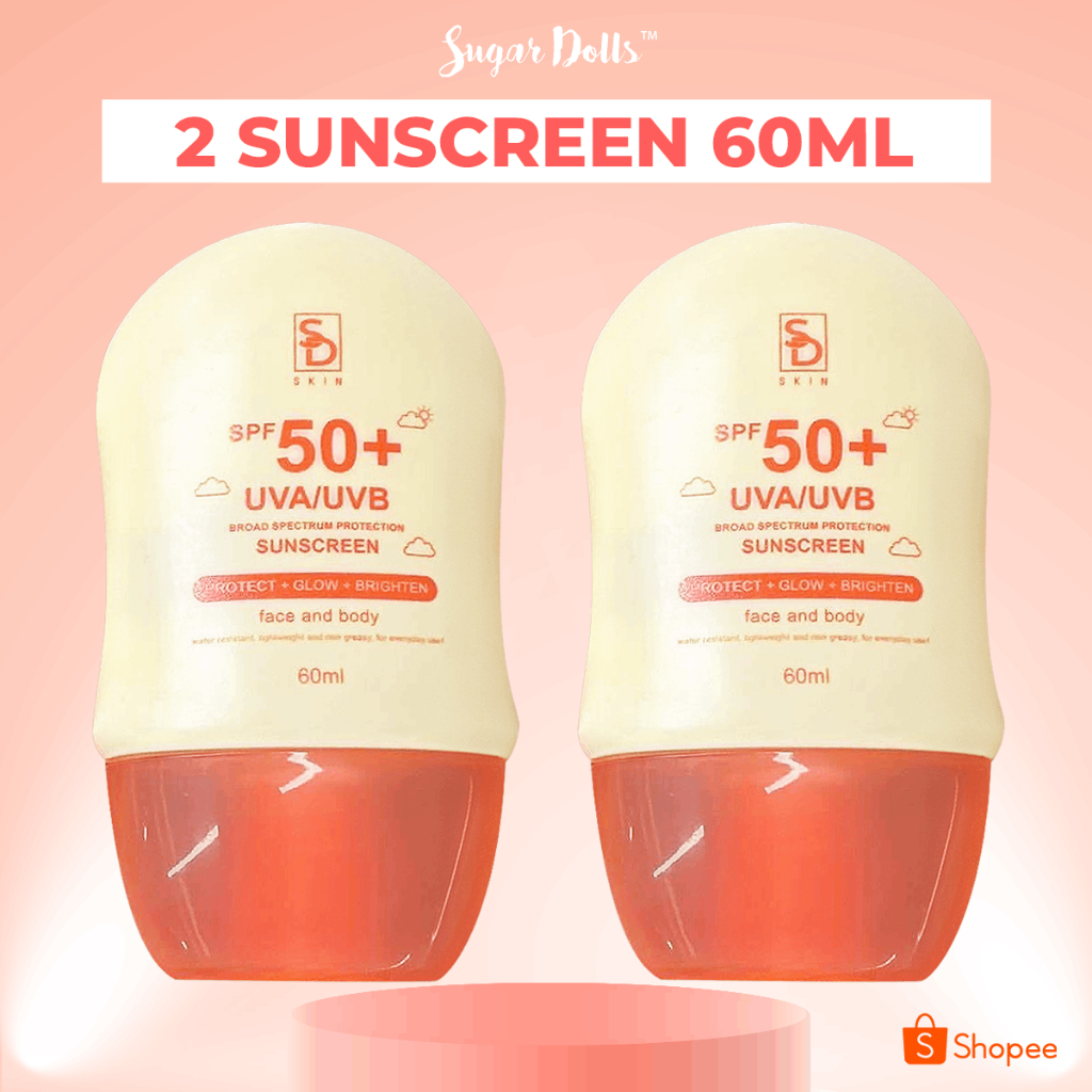 Sugar Dolls Buy 2 Sunscreen 60ml Exclusive Extra Protection Bundle ...