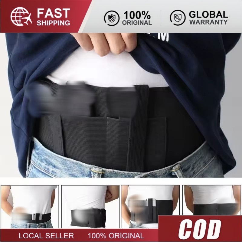 【Hot】Outdoor Invisible Elastic Belly Band Holster/Safe Durable Bag-Band ...