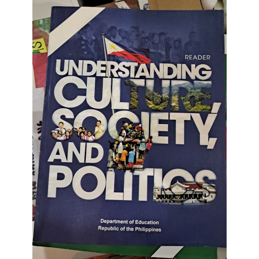 UNDERSTANDING CULTURE SOCIETY AND POLITICS READER KTO12 Deped Brand-new Original Onhand | Shopee ...