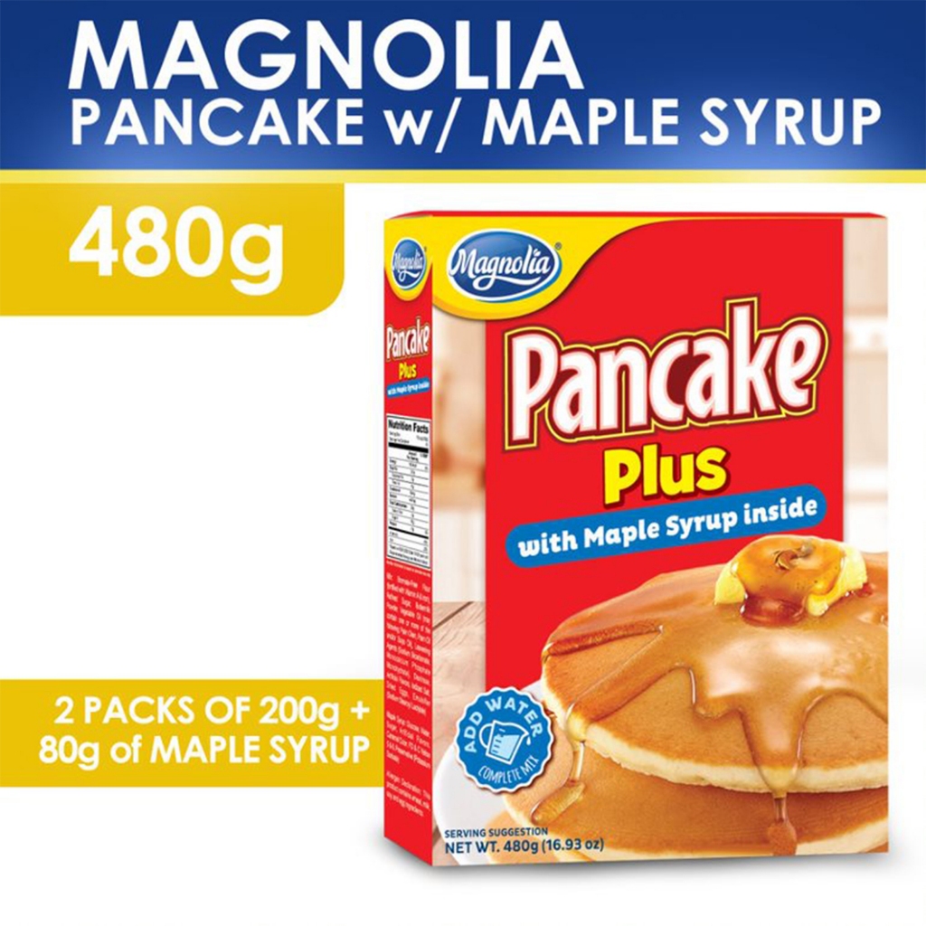 Magnolia Pancake Plus with Maple Syrup 480g | Shopee Philippines