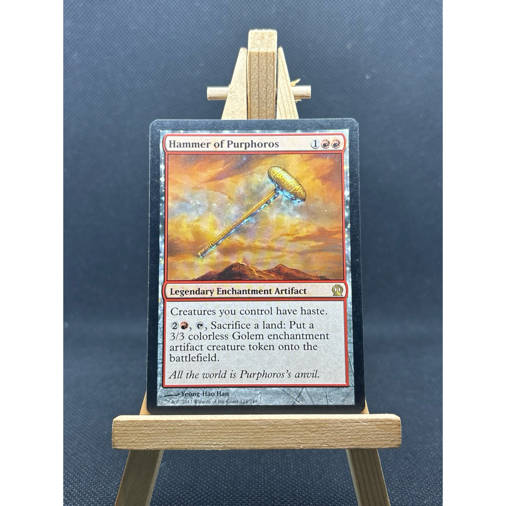 MTG Magic the Gathering Hammer of Purphoros | Shopee Philippines