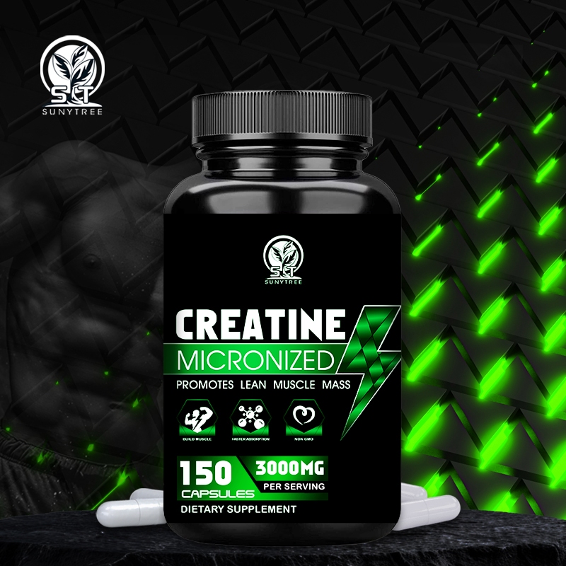 Suny Tree Creatine monohydrate capsules improve shape muscle strength ...