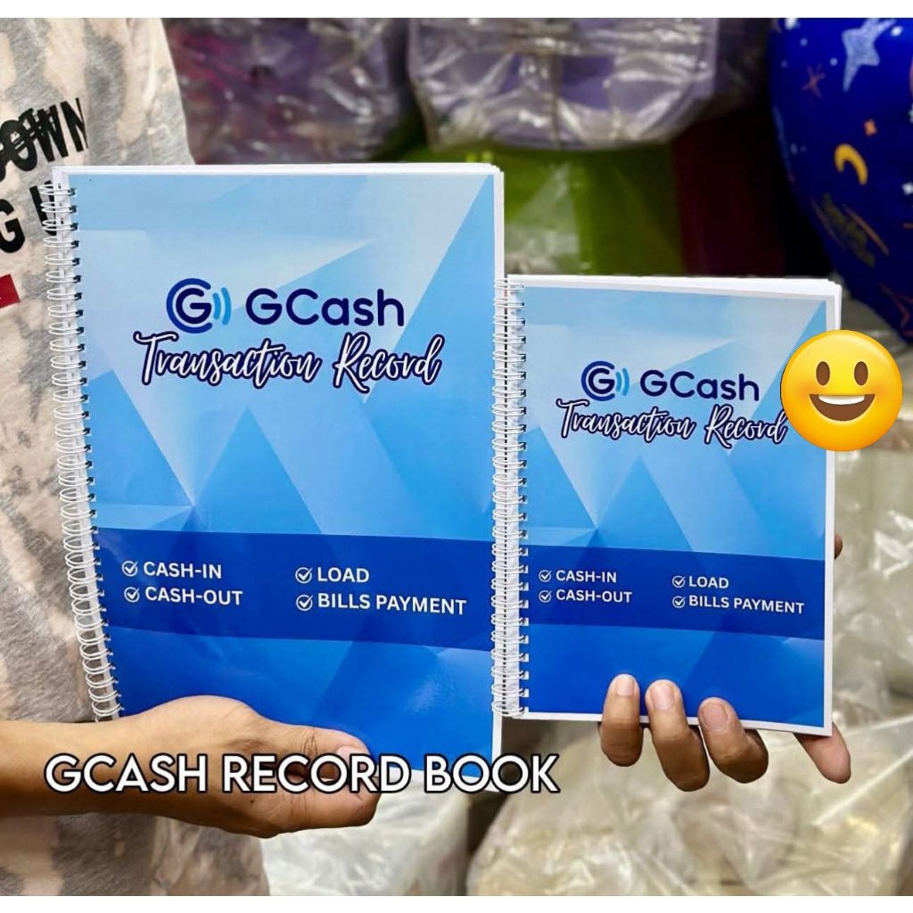 GCASH TRANSACTION RECORD NOTE BOOK | Shopee Philippines