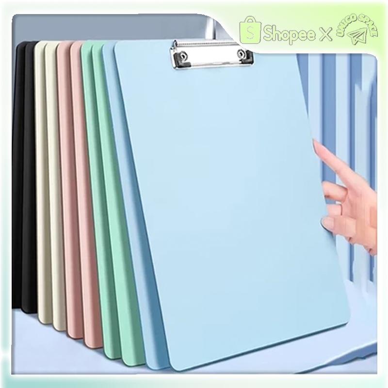 Unico Clip Board A4 Writing Pad Hard Board file paper organizer folder ...