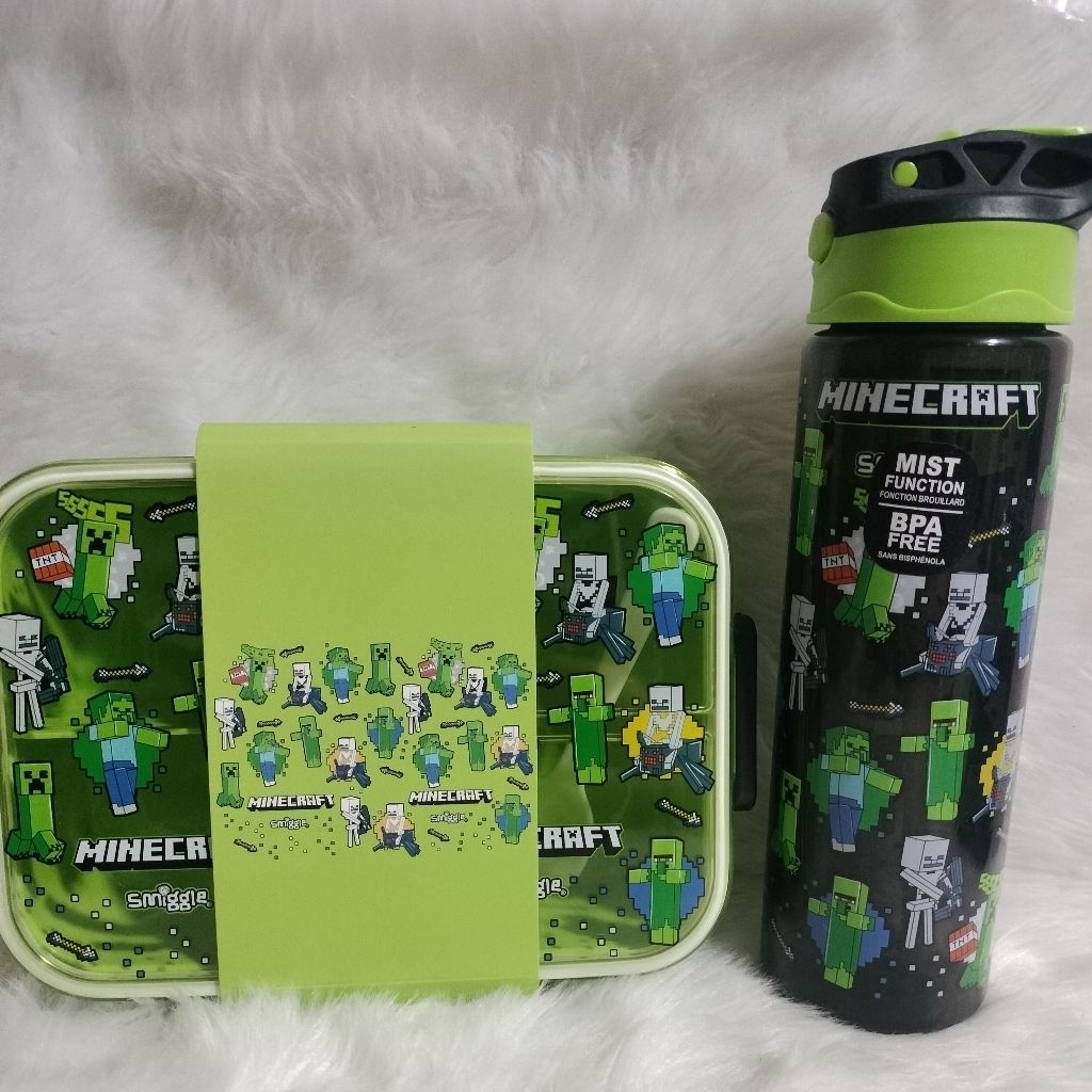 Minecraft lunchbox sets and tumbler | Shopee Philippines
