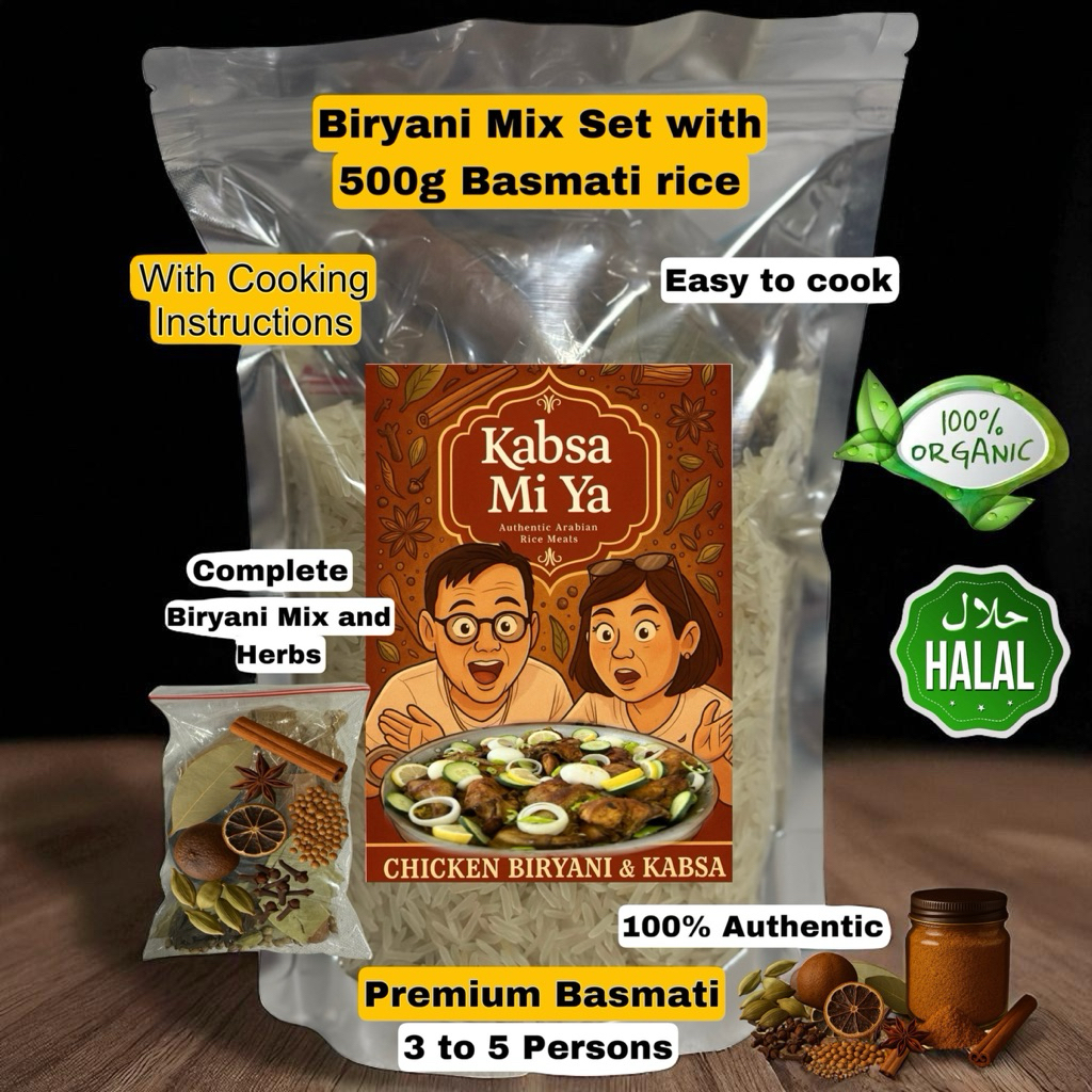 Authentic Kabsa/Biryani Set mix with Basmati rice | Shopee Philippines