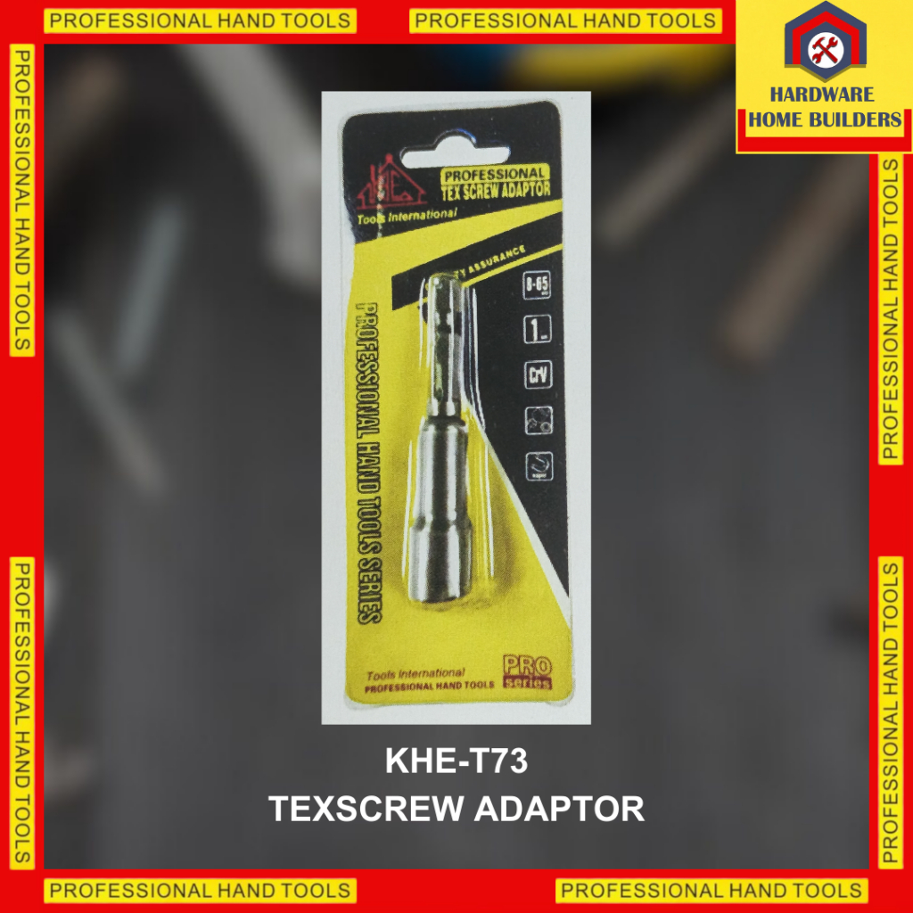 TEX SCREW ADAPTOR/MAGNETIC NUT DRIVERS (45*8/65*8) SOLD PER PIECE ...