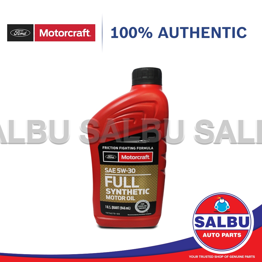 FORD MOTORCRAFT FULLY SYNTHETIC ENGINE OIL 5W30 946ML FOR GASOLINE ...