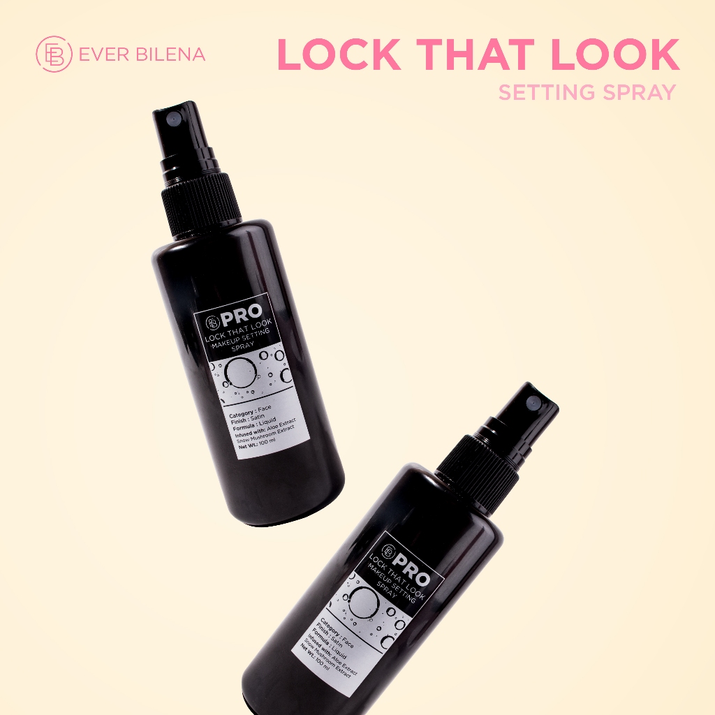 EB Pro Lock that Look Makeup Setting Spray 100ml [Mist, Makeup Spray ...