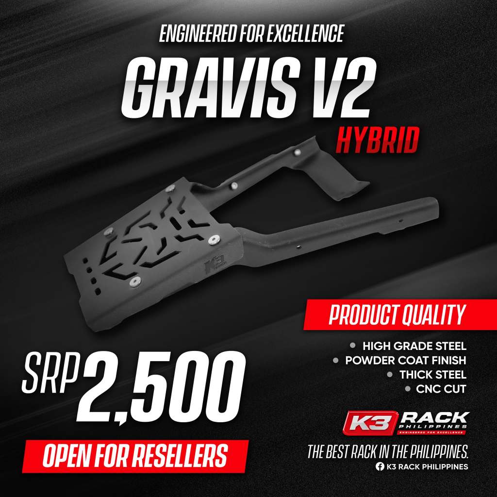 K3 Rack Bracket for Gravis v2 Hybrid (remove grab bar) | Shopee Philippines