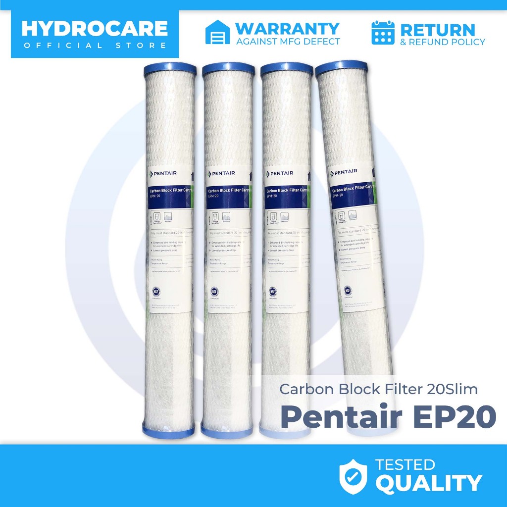 Pentair EP 20 Slim Original Carbon Block Filter Cartridge | Shopee ...