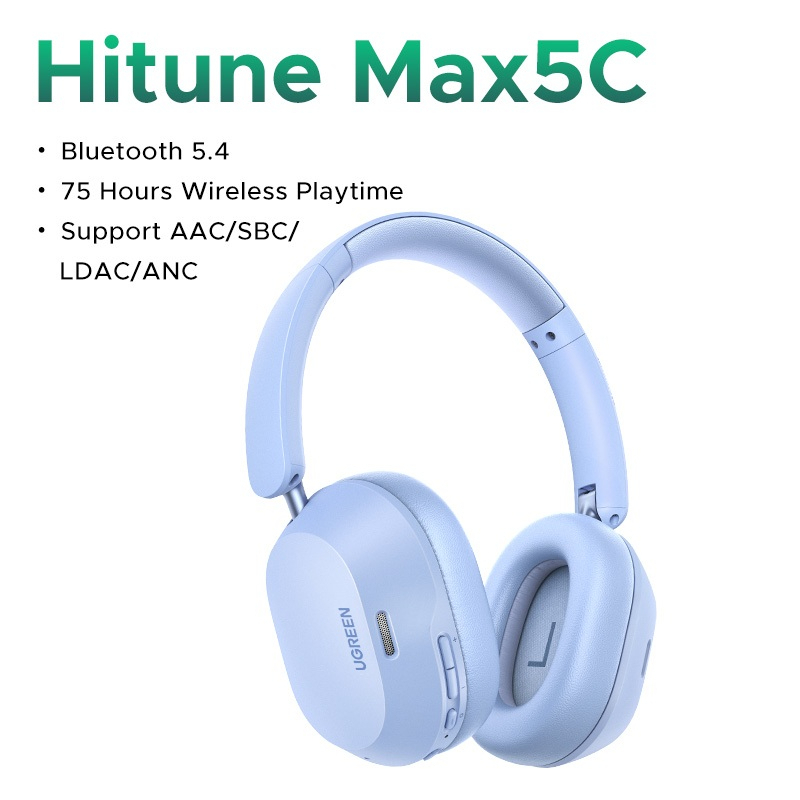 UGREEN Premium Hitune Max5C Wireless Bluetooth Headphone | Shopee Philippines