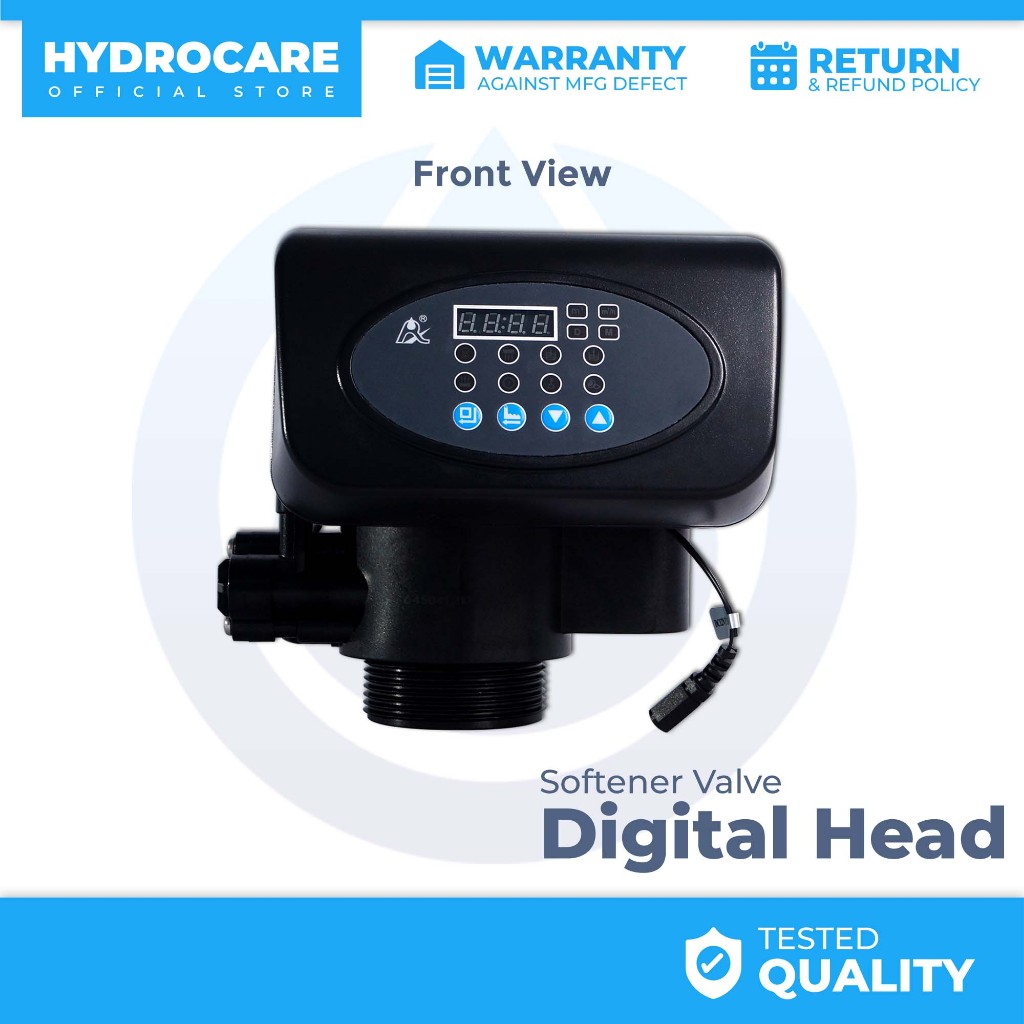 Digital Automatic Head Valve Softener Set with Strainer Runxin Brand ...