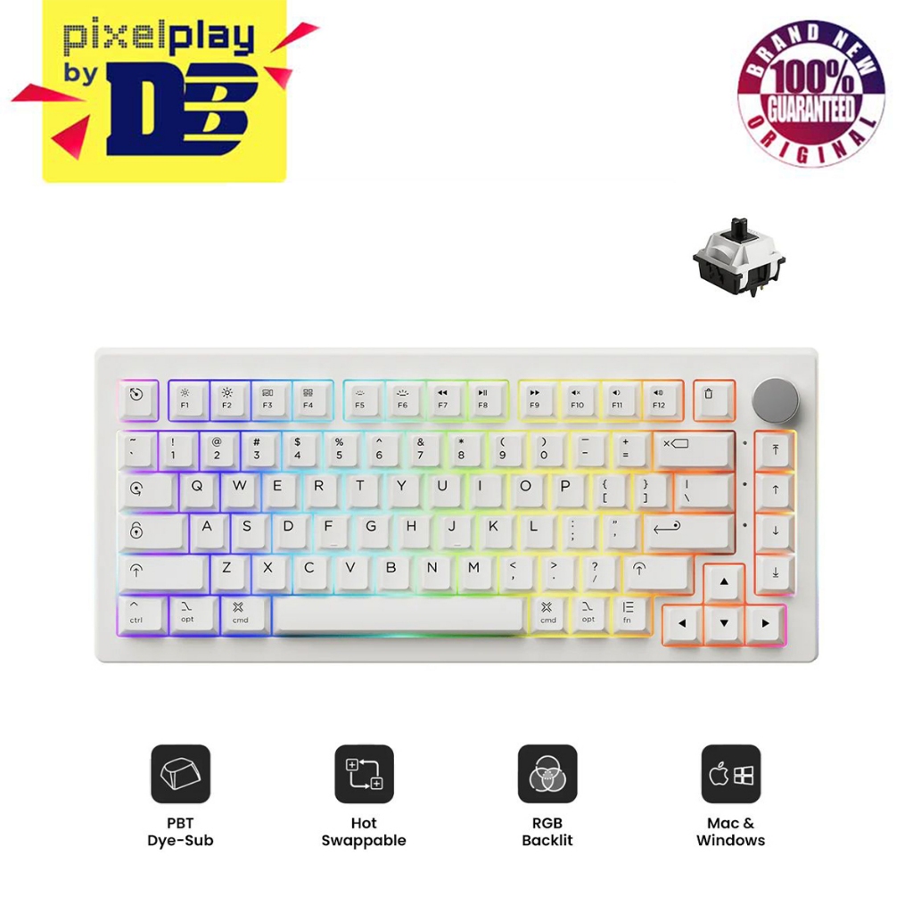 Akko 5075B Plus Air Multi-Mode South-facing RGB Backlight Hot-Swappable ...