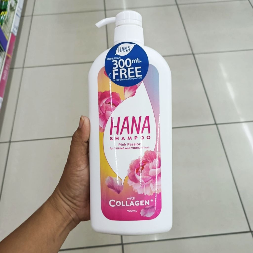 Hana Shampoo wit collagen 900ml | Shopee Philippines