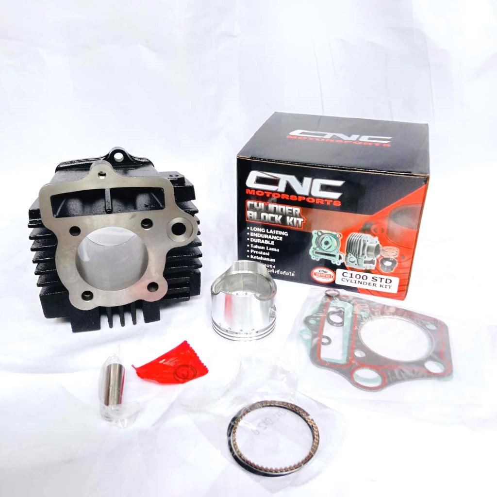 CNC SET CYLINDER BLOCK KIT FOR C100/DREAM STANDARD | Shopee Philippines